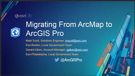 migrating from arcmap to arcpro nys gis association