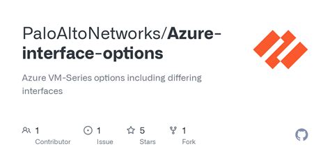 Github Paloaltonetworks Azure Interface Options Azure Vm Series Options Including Differing