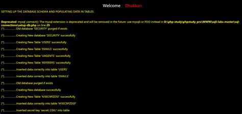 Sql Labs靶场环境搭建及搭建过程遇到的问题sql Labs环境搭建 Csdn博客 Sql Labs靶场环境搭建及搭建过程遇到的问题sql Labs环境搭建 Csdn博客