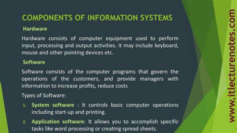 Basic Components Of Computer Based Information System At Christopher