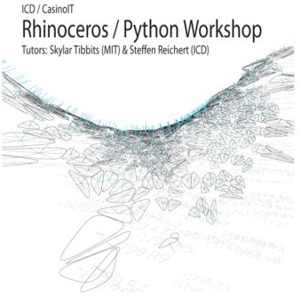 Rhino News Etc Rhino Python Workshop At The ICD Stuttgart
