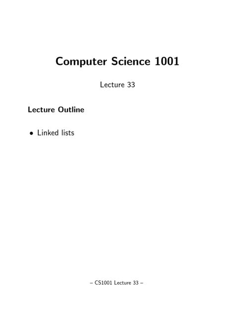 lecture 33 pdf computer programming algorithms and data structures