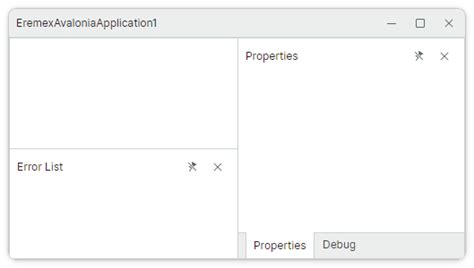 Get Started With Docking Avalonia Ui Controls Documentation