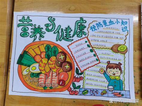 合理膳食健康一生手抄报简单（共17张） 手抄报图片大全