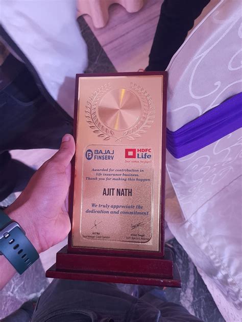Thnks Bajaj Finserv Hdfc Life Ajit Kumar Nath