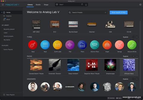 硬件模拟键盘合成器arturia Analog Lab V V5 6 1 Winandmac 编曲资源库 编曲资源库