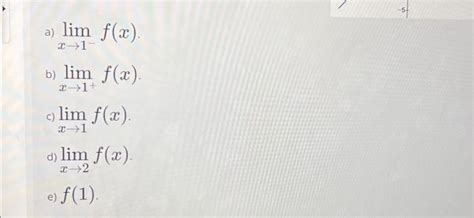 solved estimate the indicated limits using the graph of the