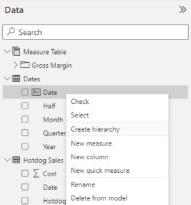 How To Create Date Hierarchies In Power BI