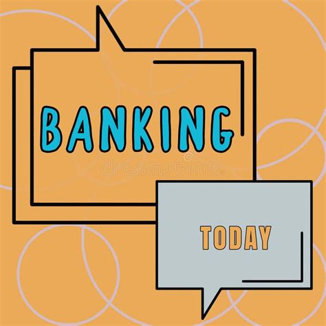 Writing Displaying Text Banking Business Concept Financial Institution Licensed To Receive