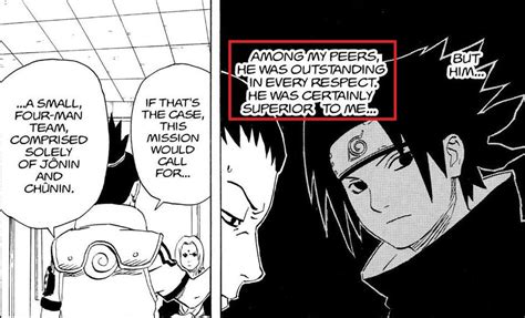 Hot Take Sasuke Deserves To Be In The Same Conversation As Characters Like Shikamaru And Minato