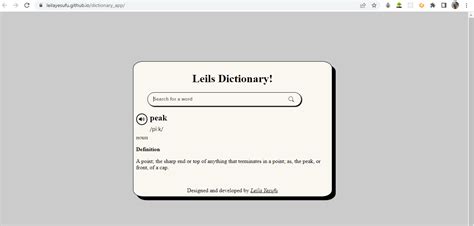 github leilayesufu dictionary app a dictionary app to check the