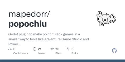 popochiu point click engine for godot [plugin] r godotcsharp