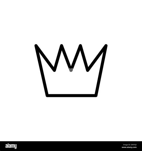 Crown Icon Vector Crown Vector Icon Stock Vector Image And Art Alamy