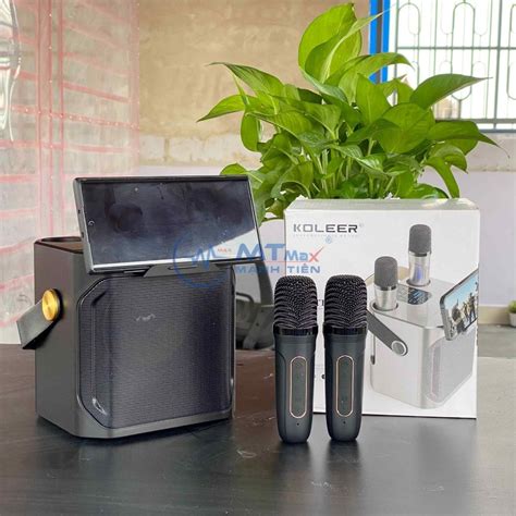 [Koleer] - S882 Karaoke Bluetooth Speaker with Dual Wireless ...