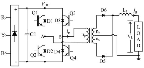 typical power circuit of full bridge dc−dc converter download