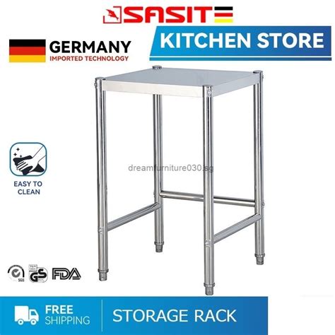 Single Layer Gas Tank Rack Kitchen Stainless Steel Storage Rack Storage