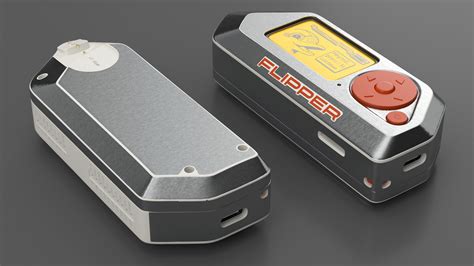 3d Hacking Multitool Flipper Zero Metallic Model Turbosquid 2112030