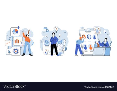 Business Development Gender Diversity Royalty Free Vector