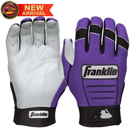 Franklin Custom Youth Cfx Pro Batting Gloves Purple Black White