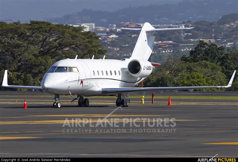 C Gbbb Private Bombardier Cl 600 2b16 Challenger 604 At San Jose Juan Santamaría Intl