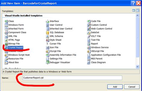 Vb Net Crystal Report Barcode Create Barcodes In Crystal Report In Vb Net
