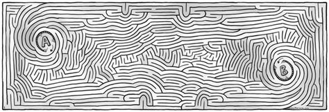 hexagonal maze mazes