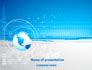 Globe Theme Presentation Template For PowerPoint Google Slides And Keynote PPT Star
