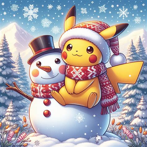 Winter Pikachu By Antimashoo On Deviantart