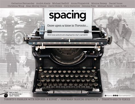 new issue writing toronto spacing national spacing national