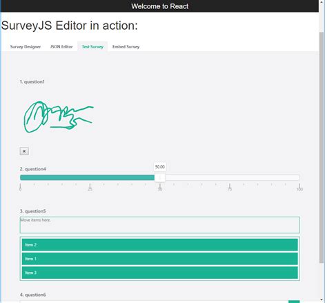 surveyjs editor signaturepad is not functioning in surveyeditor using