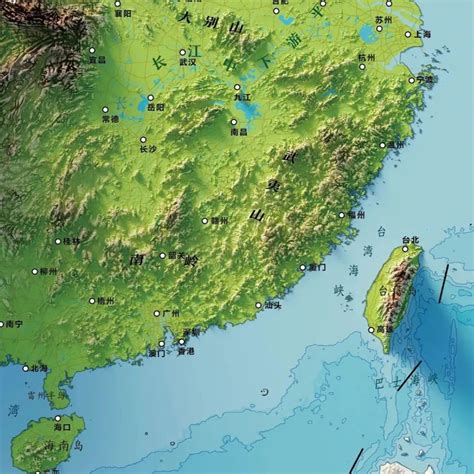 中国及周边地区3d地形图 China Topographic Map Csdn博客