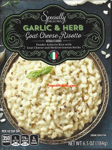 Specially Selected Garlic And Herb Risotto