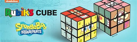 Bob Esponja Squarepants Rubiks Cube Cubo De Rompecabezas Coleccionable Con Personajes