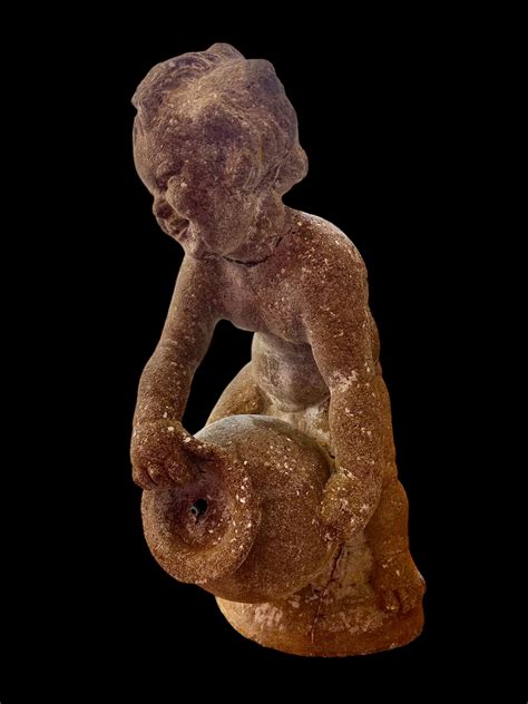 Cherub Putti Garden Sculpture Ark Antiques La Jolla CA