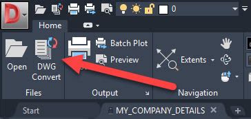 Convert Your Autocad Dwg File Format With Dwg Trueview 2020 Cadprotips