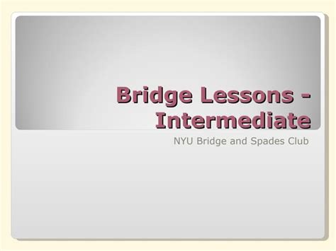 Lesson 7 Pre Empting Ppt