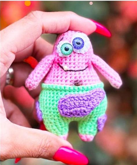 Patrick Spongebob Crochet Pattern Pdf Pattern In English And French
