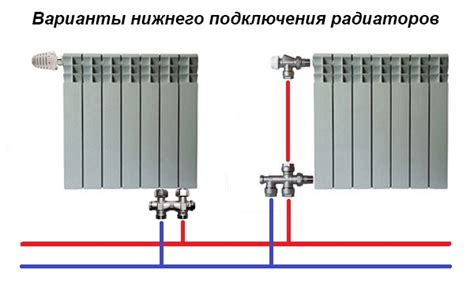 Кран с термоголовкой для радиатора
