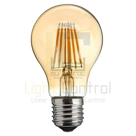 Led Bulb A Filament W Amber Dimmable Light Control