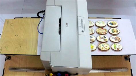 Пищевой Планшетный Принтер Печать на пряниках Youtube