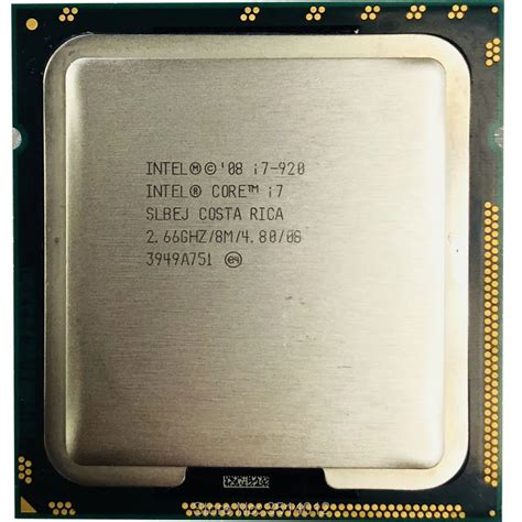 Intel Core i7 920 i7 920 Quad Core CPU Processor 8M 130W LGA 1366|CPUs ...