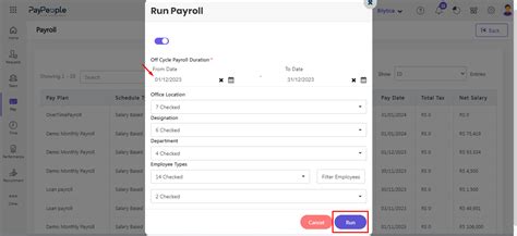 Run Payroll Paypeople Pk