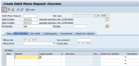 Item Proposal In Sap Sd Sapcodes