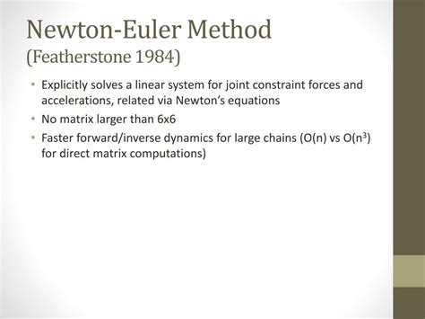 Ppt Dynamics Of Articulated Robots Powerpoint Presentation Free Download Id 1586325