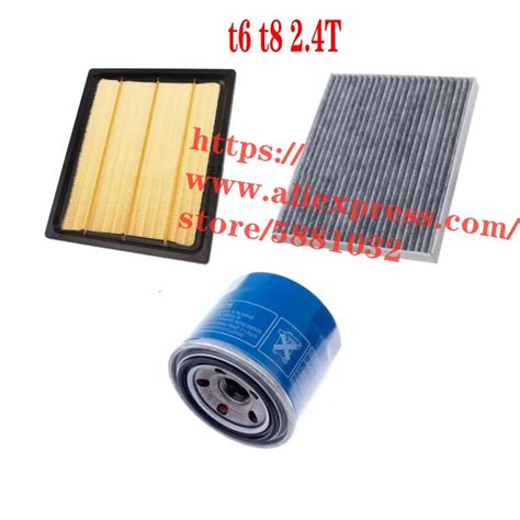 Juego De Filtros Para Camioneta Jac T6 Frison T8 Filtro De Aire Aceite