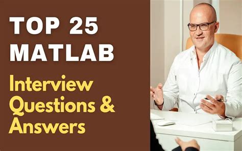 Top 25 Matlab Interview Questions And Answers 2025