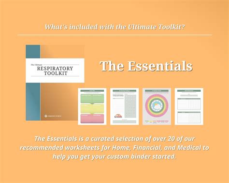 Copd Treatment Organizer Asthma Tracker Medical Binder And Log For Respiratory Illnesses