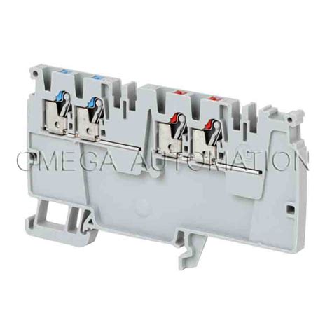 1492 p10pd3e 2b2re terminal block push in connection iec
