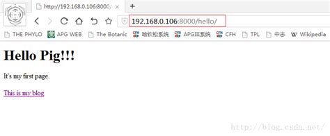 用django制作第一个网页django 制作第一个网页 Csdn博客