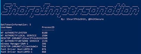 Sharpimpersonation A User Impersonation Tool Via Token Or Shellcode